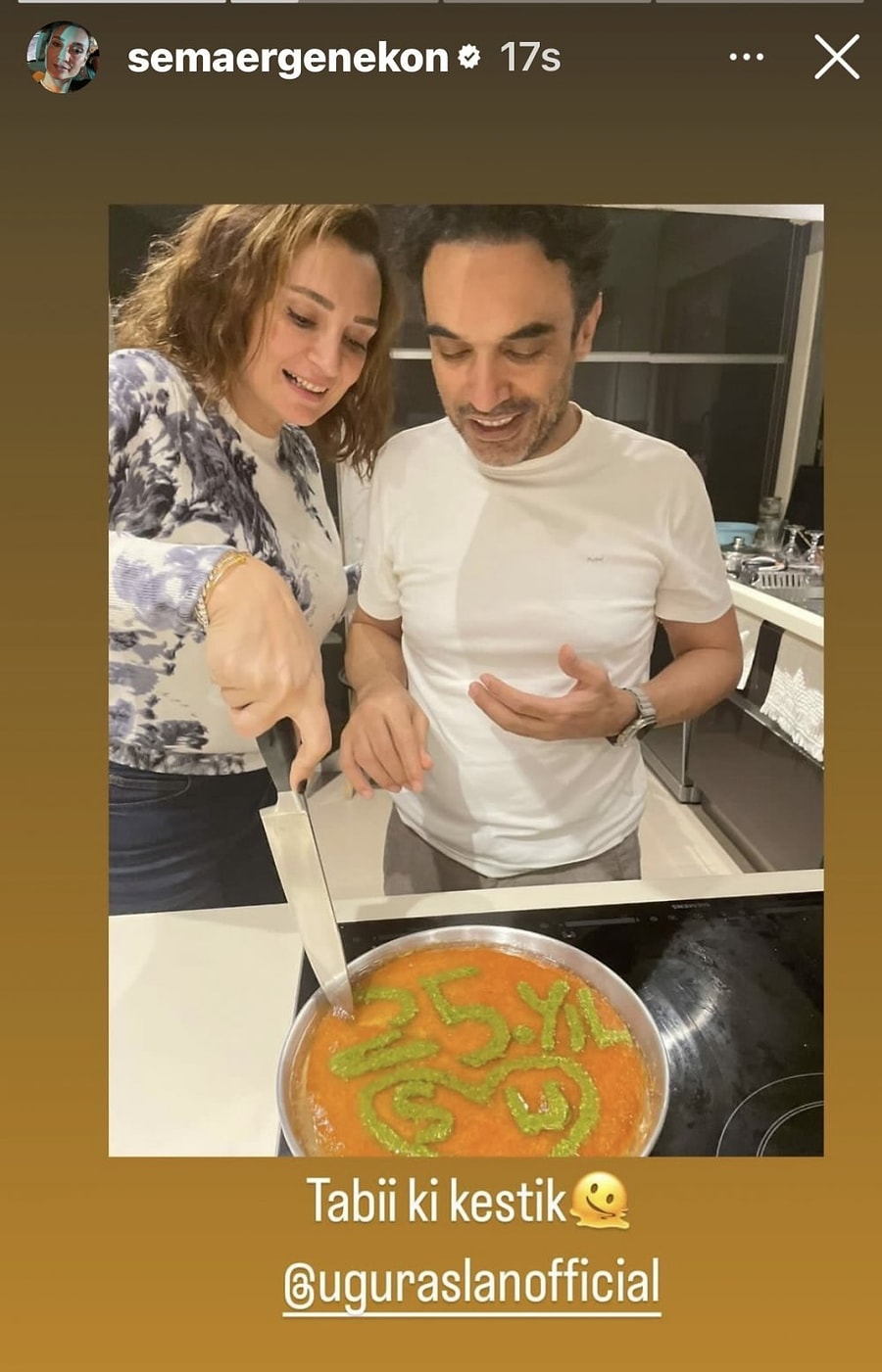 Uğur Aslan ile Sema Ergenekon Künefe Kestiler - Onedio