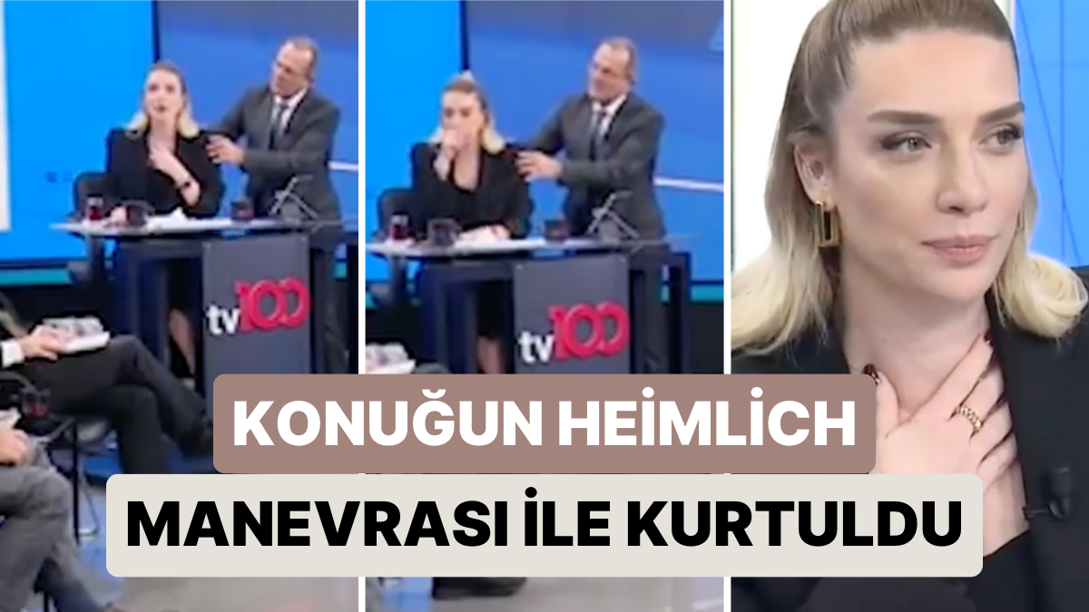 Heimlich Manevrası ile Kurtuldu! Sunucu Cansu Canan Özgen'in Soluk ...