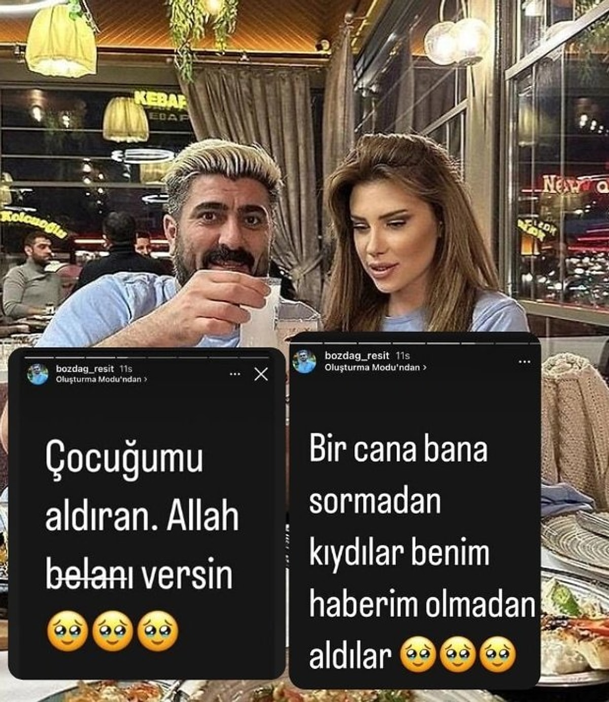 Reşit Bozdağ Eski Sevgilisi Melis Buse Betkayan'ın Çocuğunu Aldırdığını ...