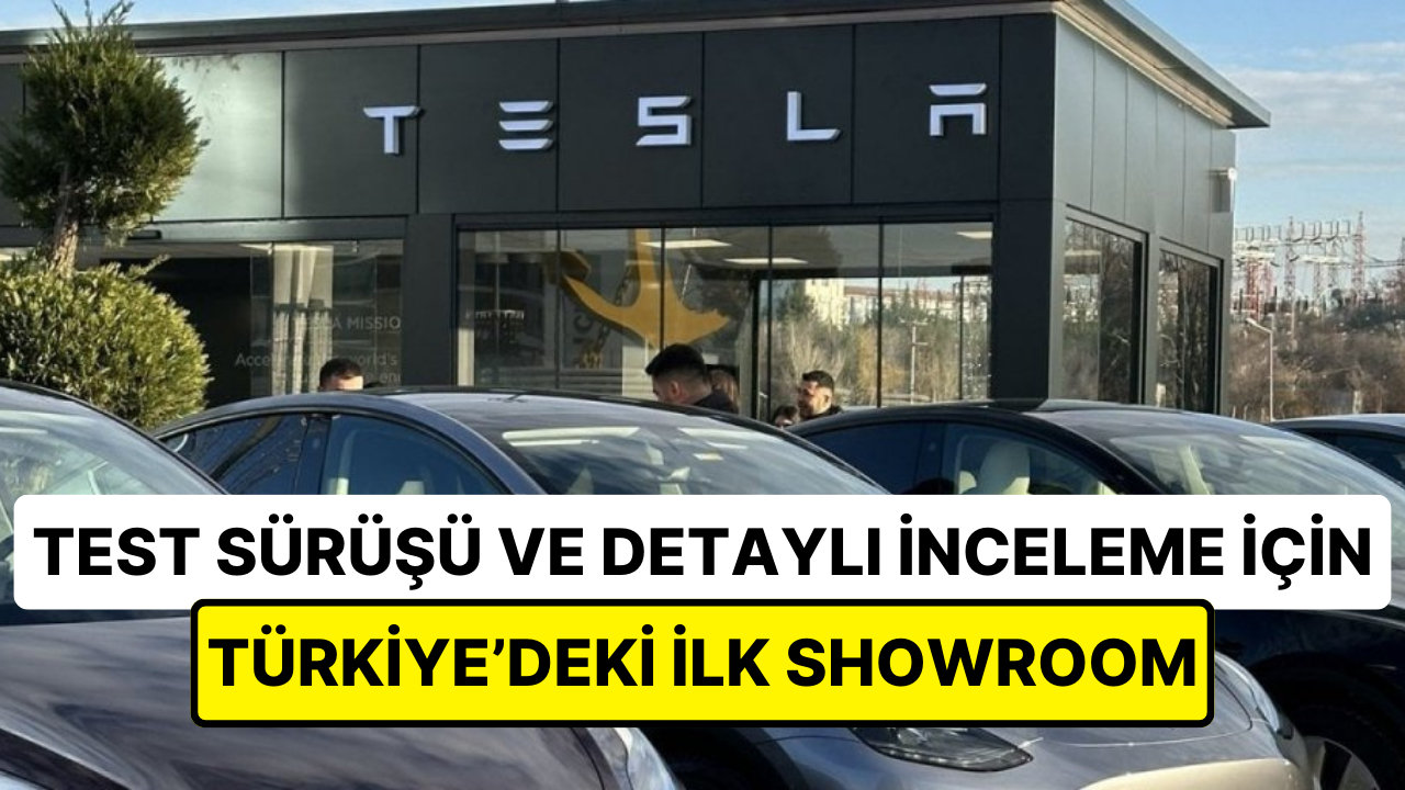 Model Y ile Test Sürüşü Fırsatı: Tesla, Türkiye'deki İlk Fiziksel ...