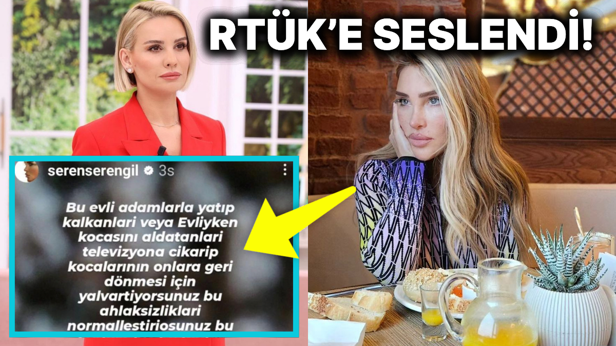 Seren Serengil, Esra Erol'da Programının Toplum Ahlakını Bozduğunu ...
