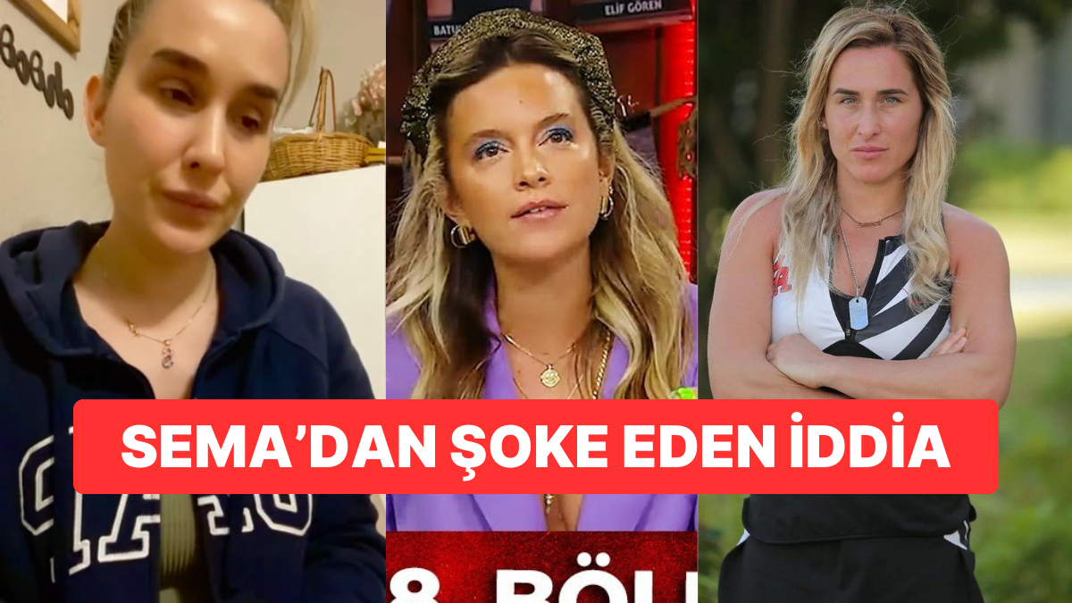 Survivor Sema'dan Kendisini Tanımadığını Söyleyen Hanzade'ye Kapak Gibi ...