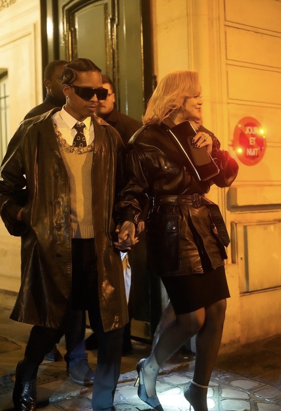 Rihanna ve ASAP Rocky'nin Fransa'nın First Lady'si ile Tanışmaya ...