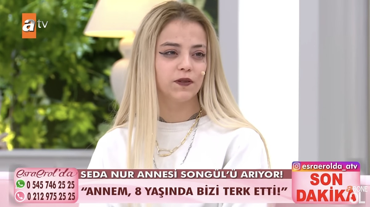 18 Yaşında Pavyonda Çalışan Seda Nur'un Hikayesi Esra Erol'a Damga ...
