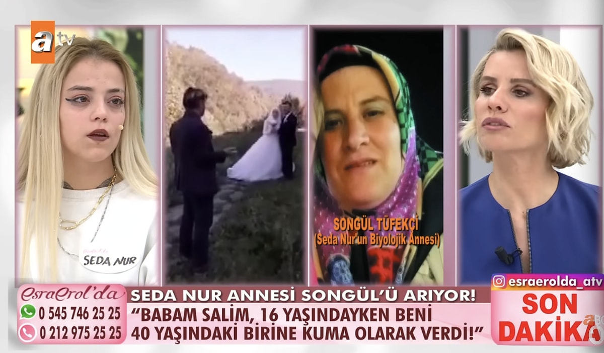 18 Yaşında Pavyonda Çalışan Seda Nur'un Hikayesi Esra Erol'a Damga ...