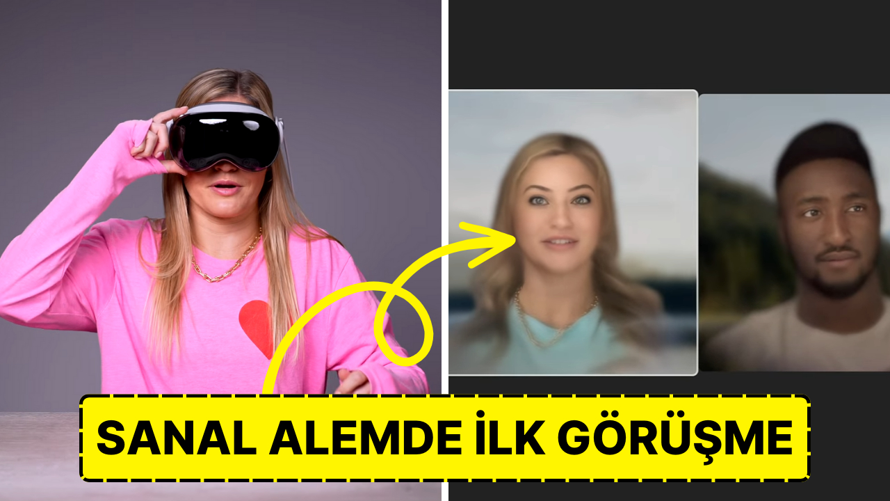 Apple Vision Pro Face Time Görüşmesi - Onedio