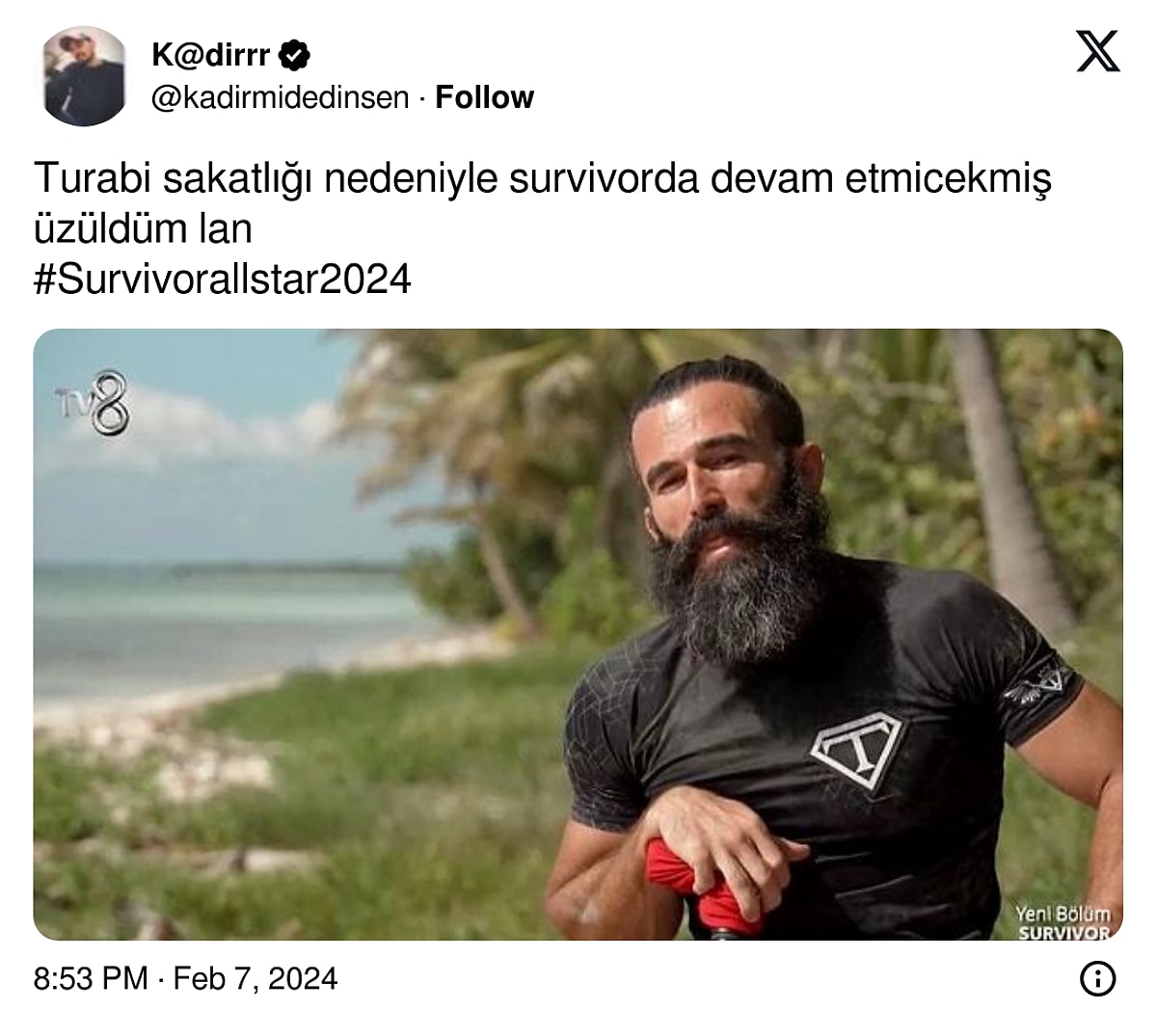 Survivor'dan Ayrılıyor mu? Sağlık Sorunu Yaşayan Turabi'den Haber Geldi - Onedio