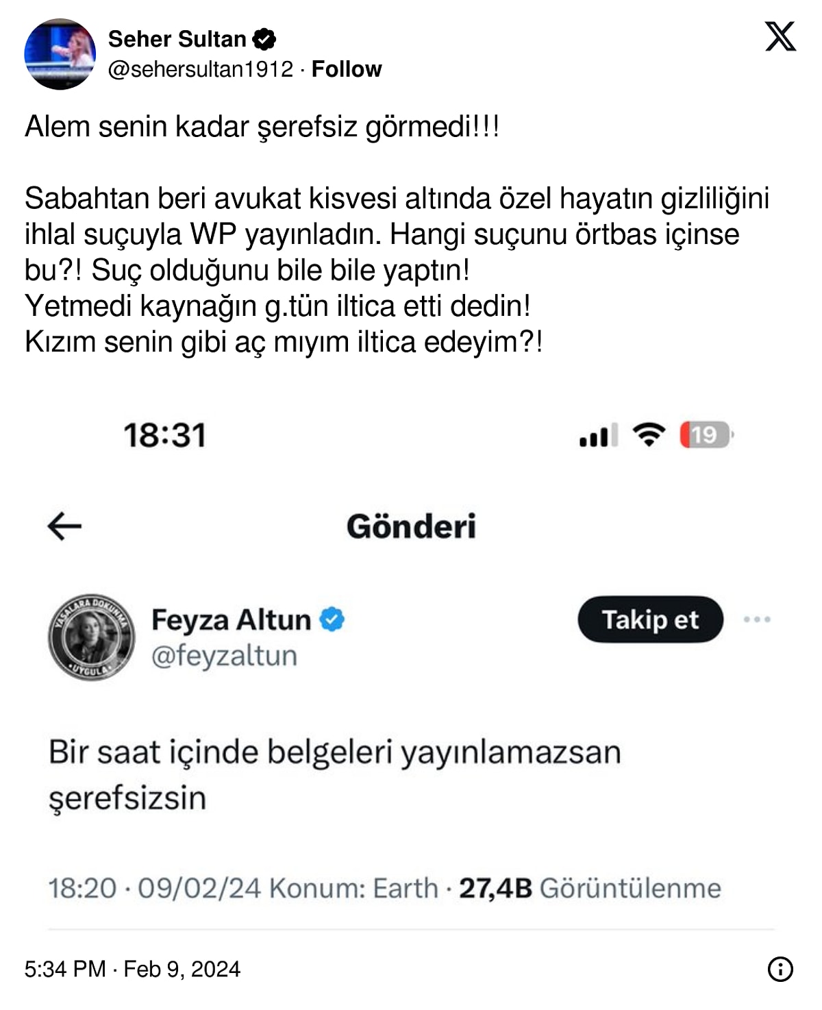 Seher Sultan ve Feyza Altun Birbirine Girdi! - Onedio