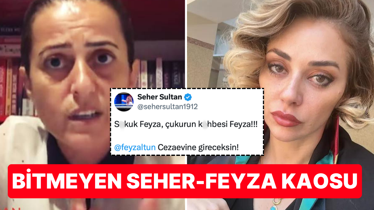Koşun Kaos Var: Suların Asla Durulmadığı Seher Sultan-Feyza Altun Kavgasında Küfürler Yine ...