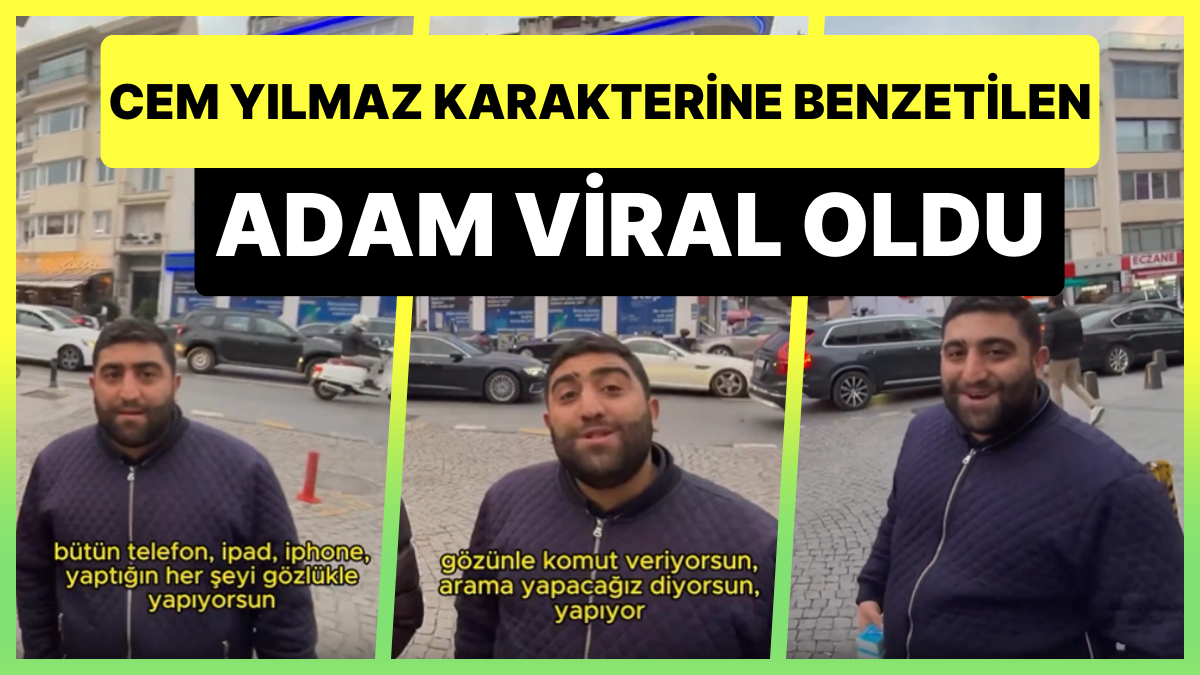 Sokakta Apple Vision Pro Kullanan Kişiye Soru Soran ve Cem Yılmaz ...