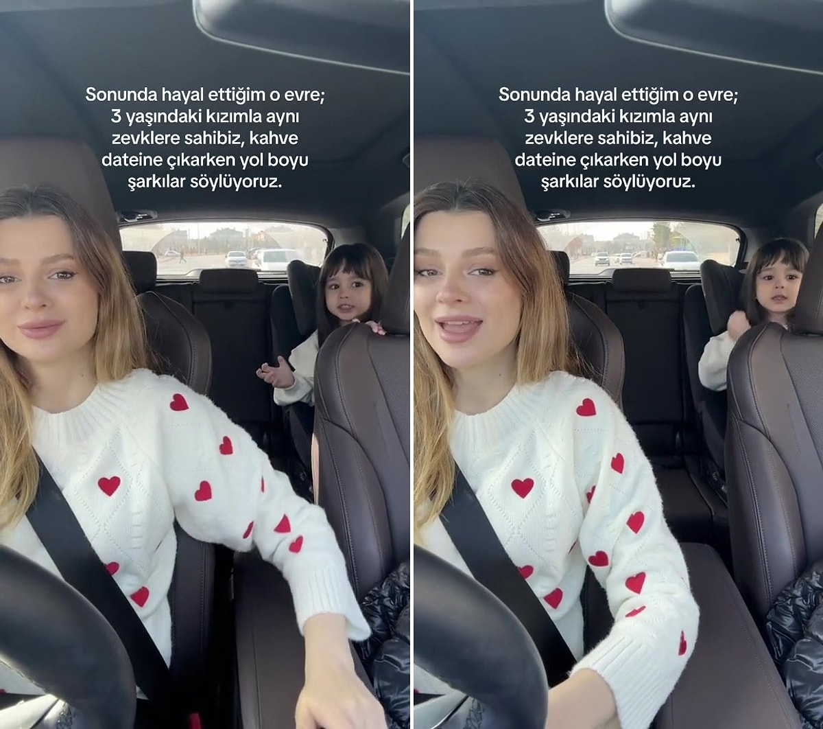 Kara Kedi Şarkısını Söyleyen Anne-Kız - Onedio