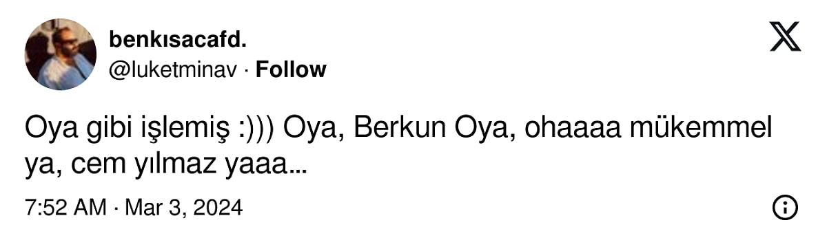 Cem Yılmaz'ın 'Kuvvetli Bir Alkış' Yorumu - Onedio