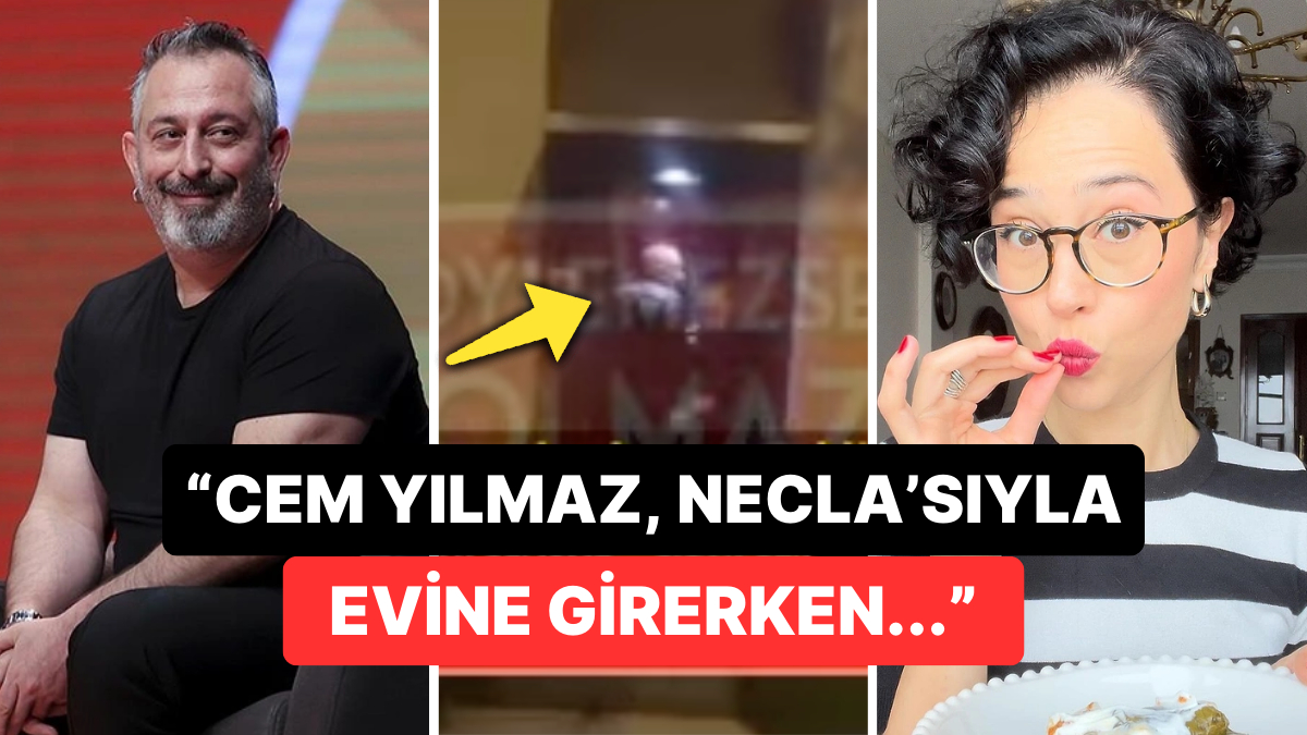 Cem Yılmaz ve Yeni Sevgilisi Necla Karahalil İlk Kez Yan Yana ...