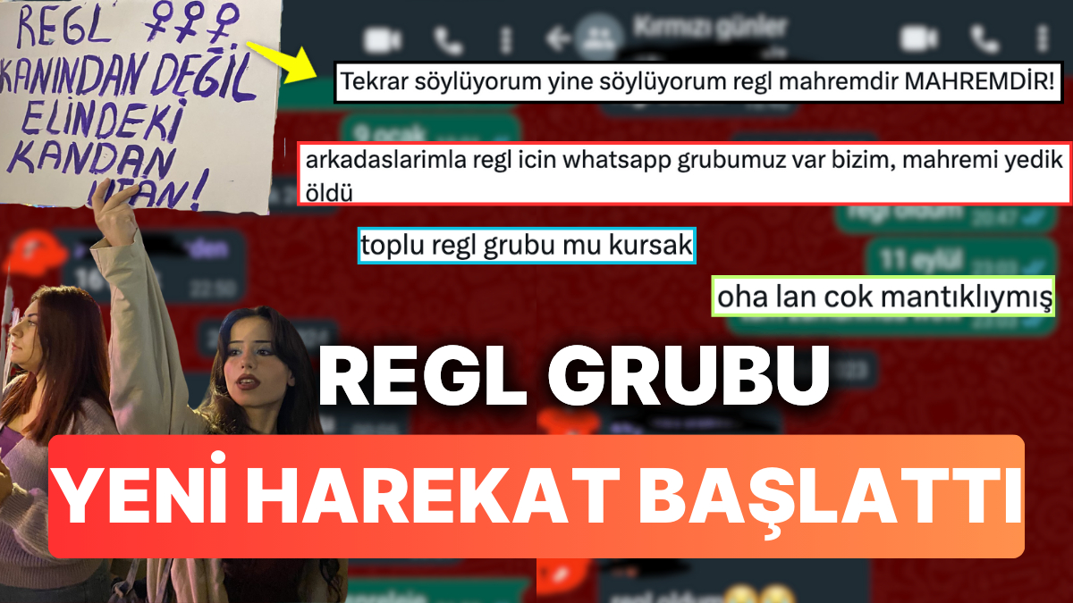 Arkadaşlarıyla WhatsApp'da Regl Grubu Kurduğunu Söyleyen Kullanıcı Yeni ...
