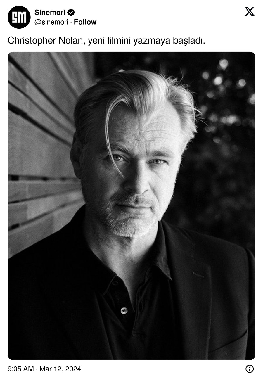 Christopher Nolan'ın Yeni Çekeceği Filme Tepkiler - Onedio