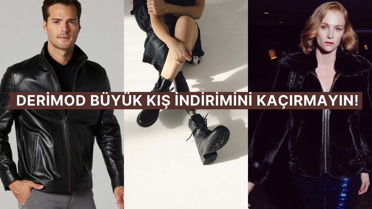 Derimod'da Büyük Kış İndirimi! Kışlık Alışverişinizi Derimod'la ...