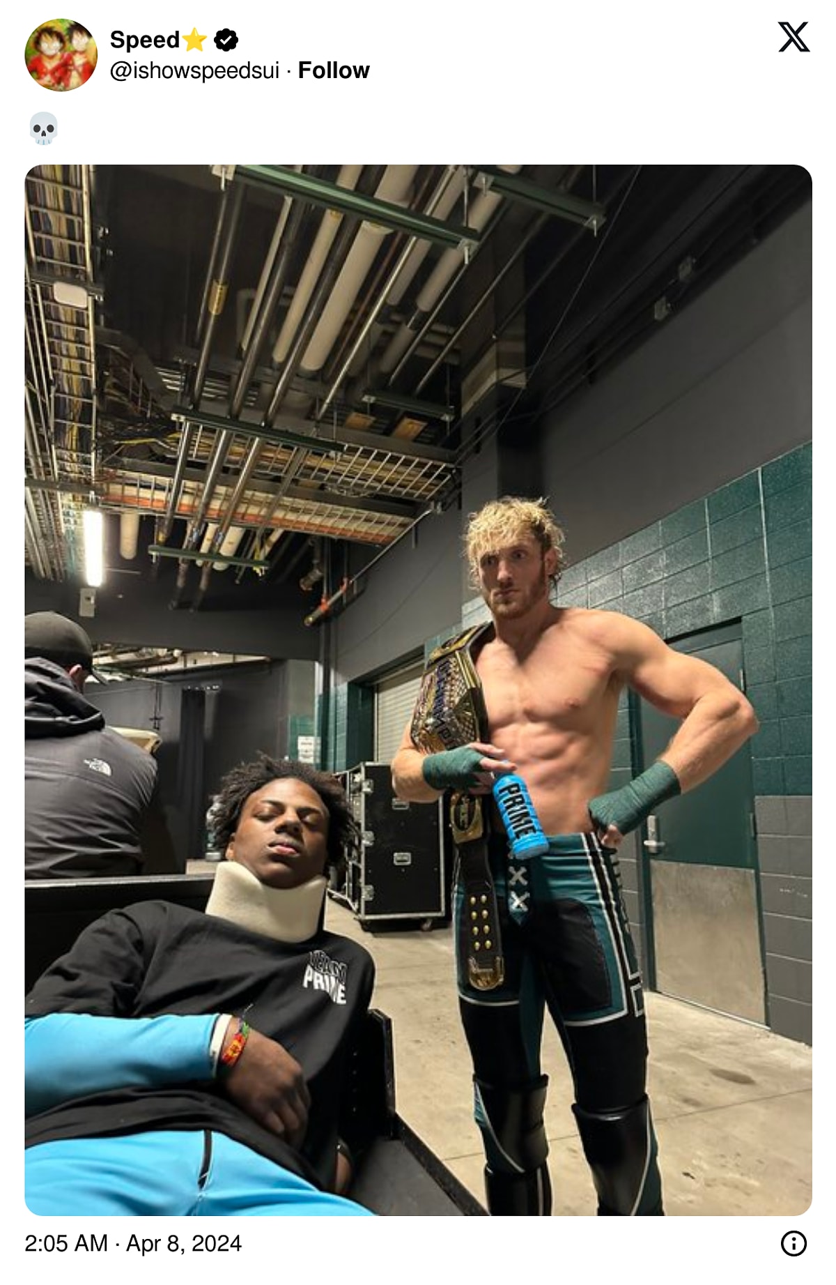 WWE'de RKO Çekilen Ünlü Yayıncı iShowSpeed Son Halini Anlattı - Onedio