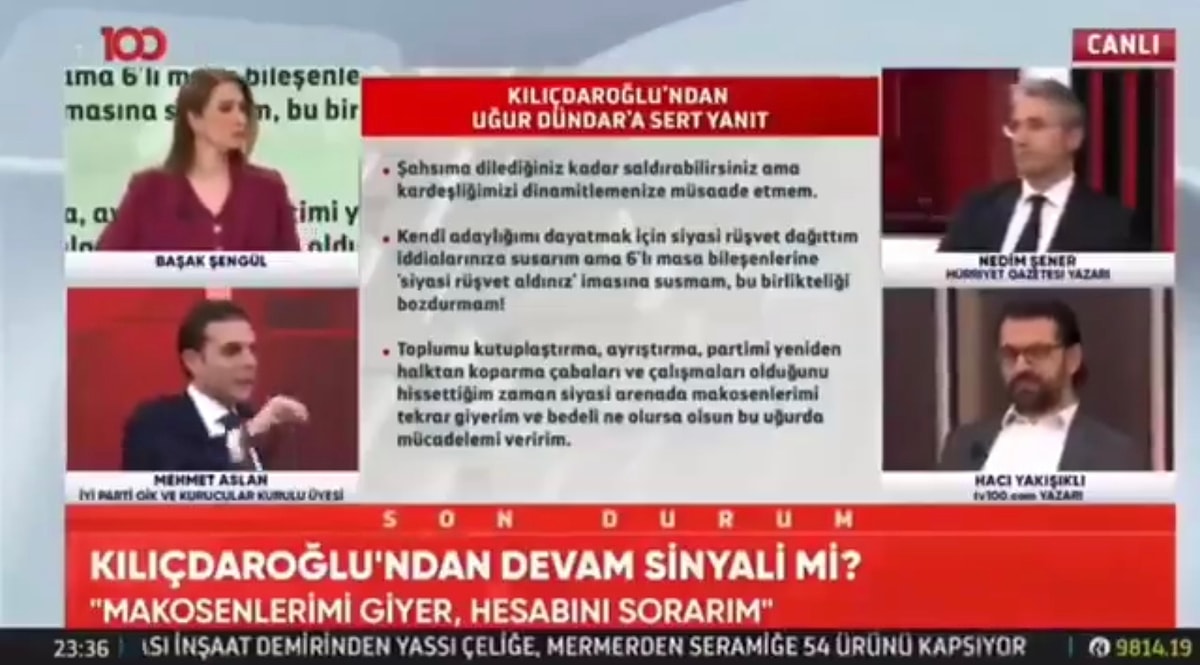 Mehmet Aslan Kılıçdaroğlu’nun Meral Akşener’e Küfrettiğini İddia Etti ...