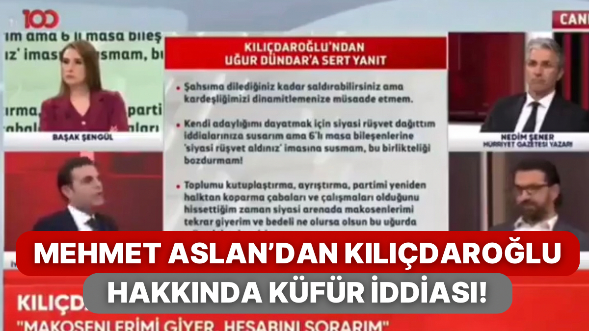 Mehmet Aslan Kılıçdaroğlu’nun Meral Akşener’e Küfrettiğini İddia Etti ...
