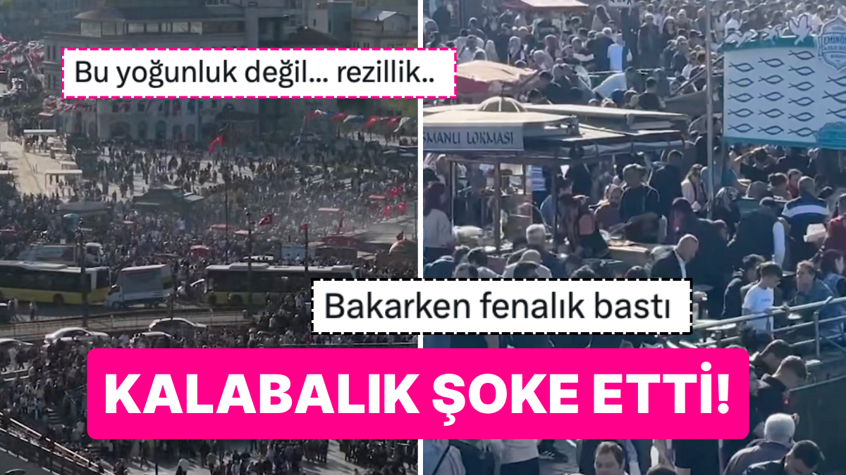 Hani Kimse Kalmamıştı? İstanbul'un Turistik Yerlerinde Yaşanan Bayram ...