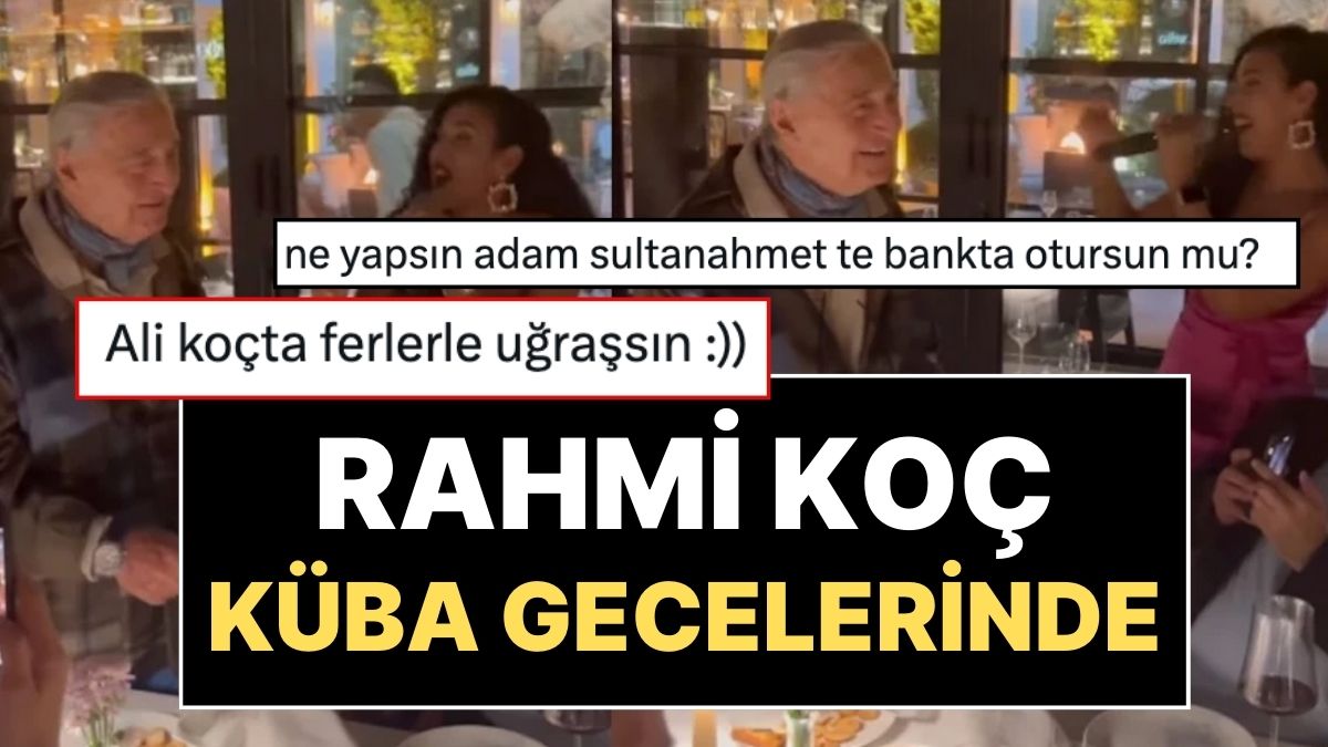 Rahmi Koç Küba Gecelerinde: Dansı Sosyal Medyada Gündem Oldu - Onedio