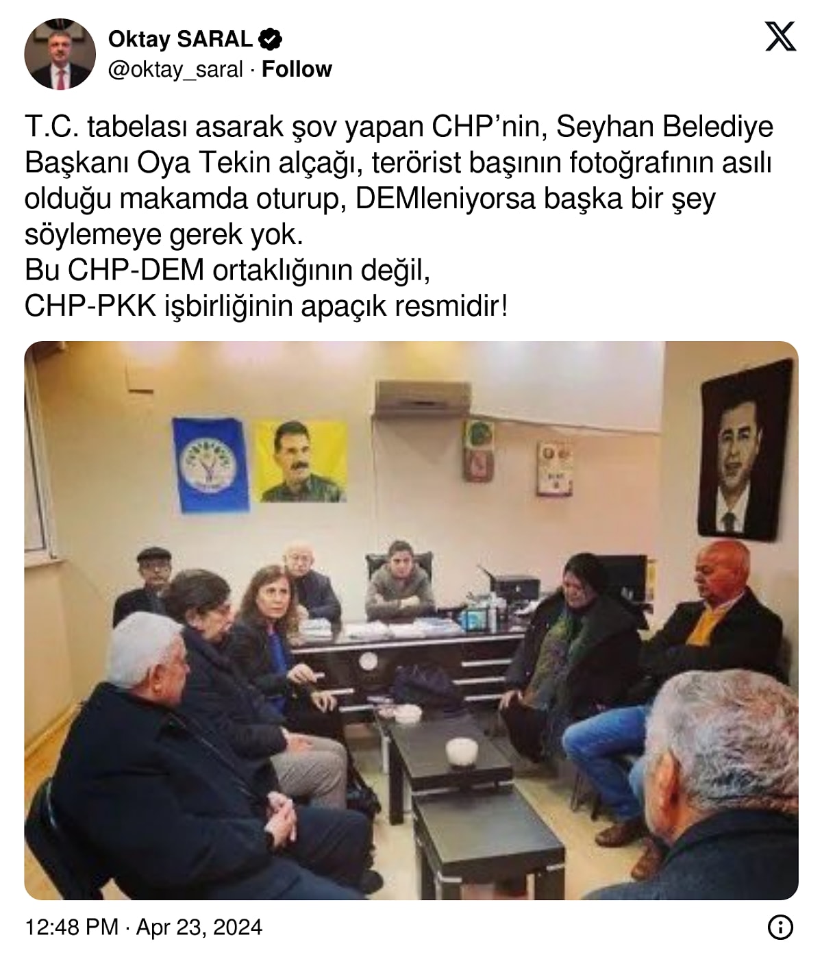 Cumhurbaşkanı Başdanışmanı Oktay Saral’dan Montajlı Fotoğraf Paylaşımı ...