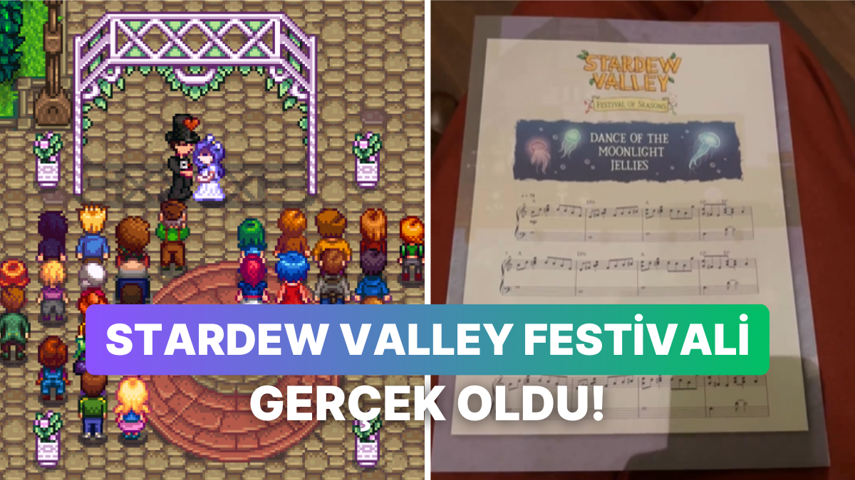 Gerçek Hayatta Stardew Valley Festivaline Giden Çifti Fena ...