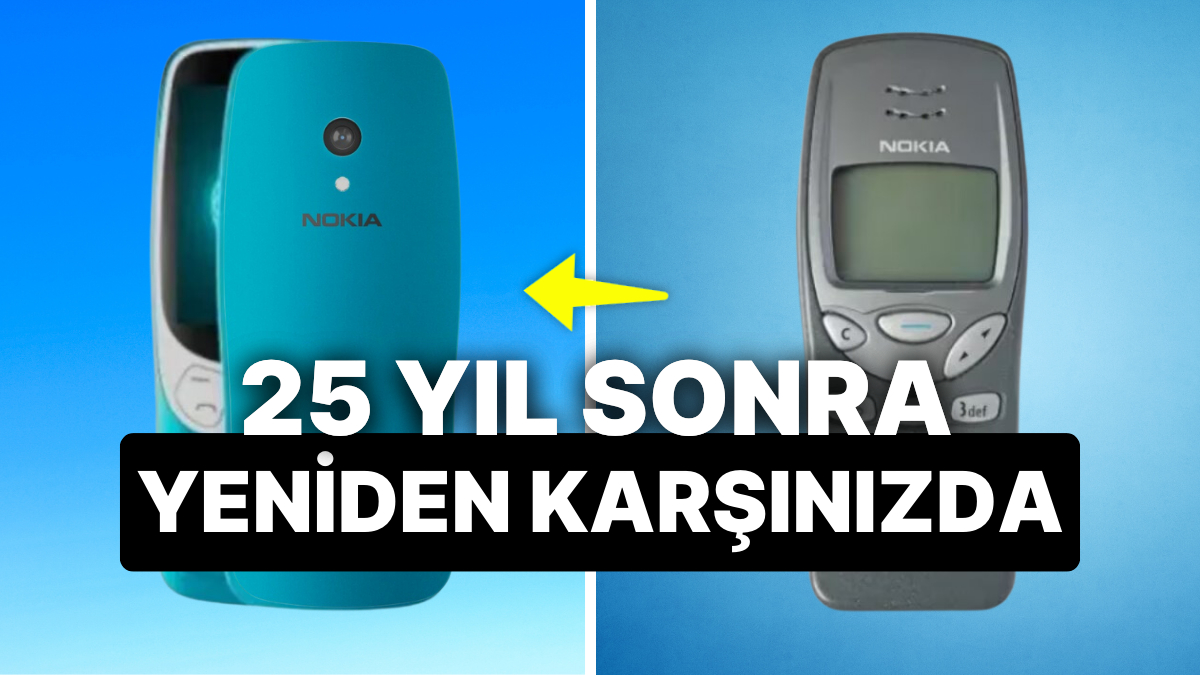 İkonik Telefon Nokia 3210 Geri Dönüyor! Bir Döneme Damgasını Vuran ...