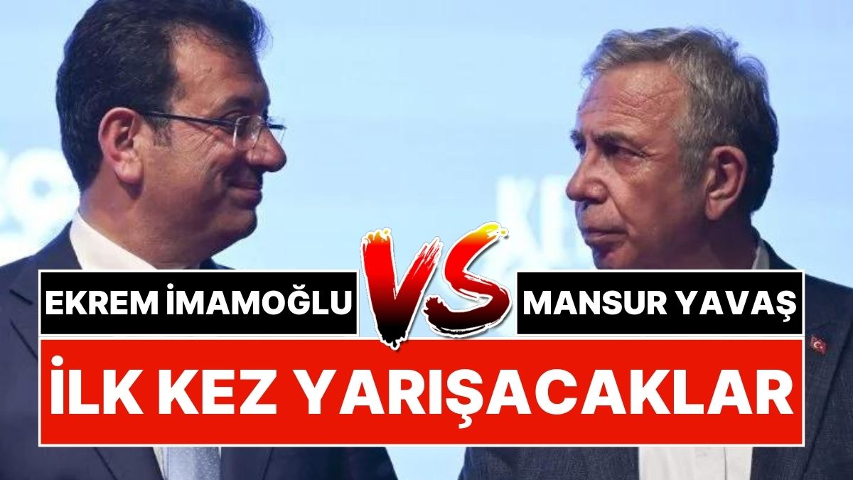 Ekrem İmamoğlu ve Mansur Yavaş Yarışacak: İkisi de Başkan Olmak İstiyor ...