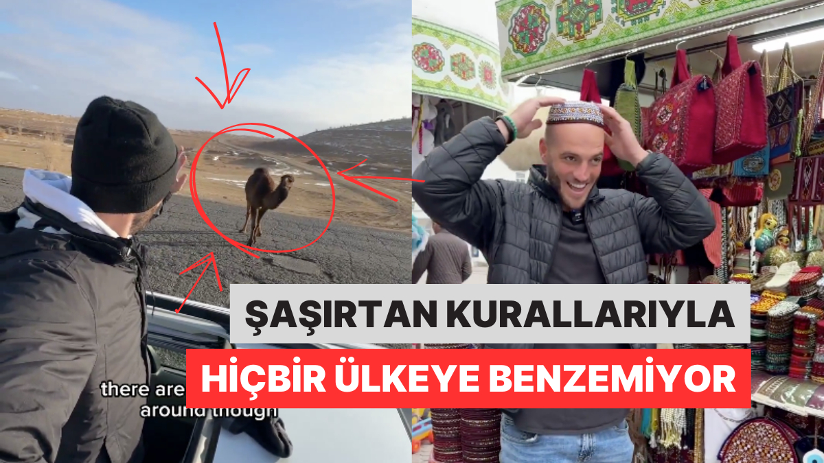 Ünlü Gezgin Jordan Egbert Türkmenistan'ın İlginç Kurallarını Yerinde ...