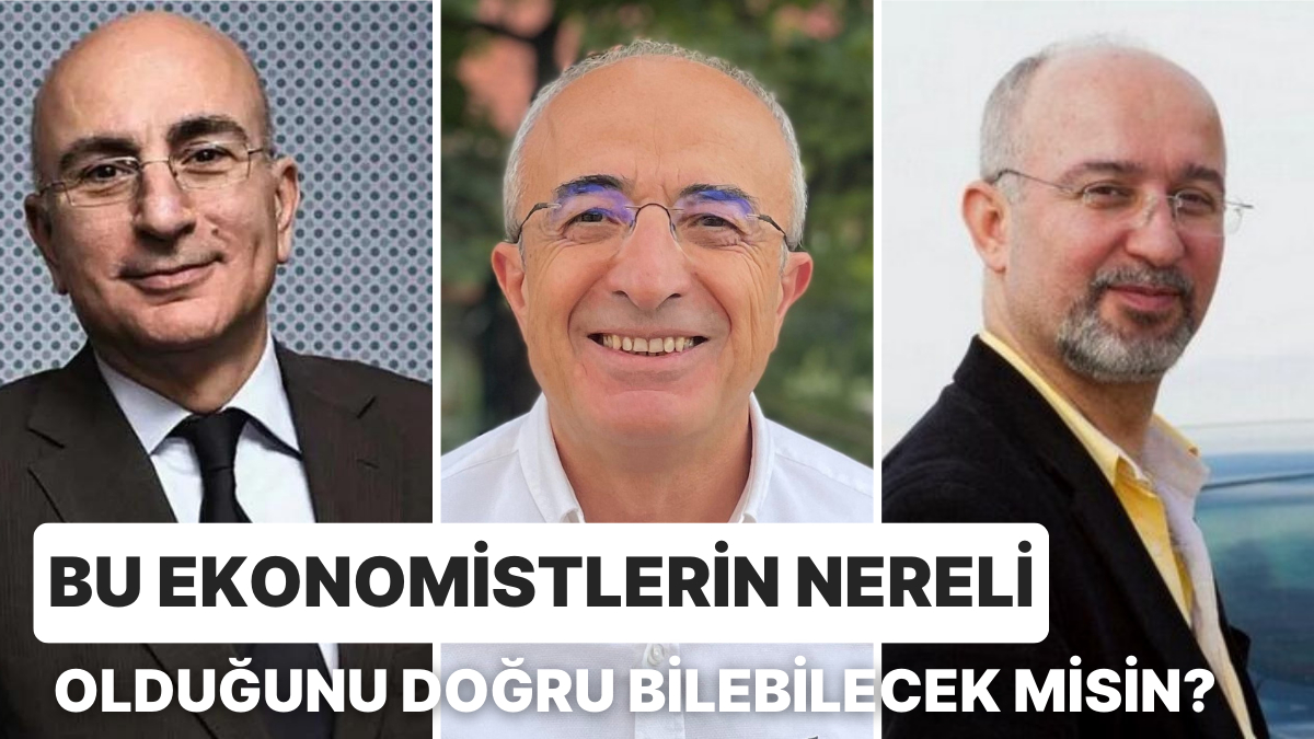 Bu Ekonomistlerin Nereli Olduğunu Bulabilecek misin? - Onedio