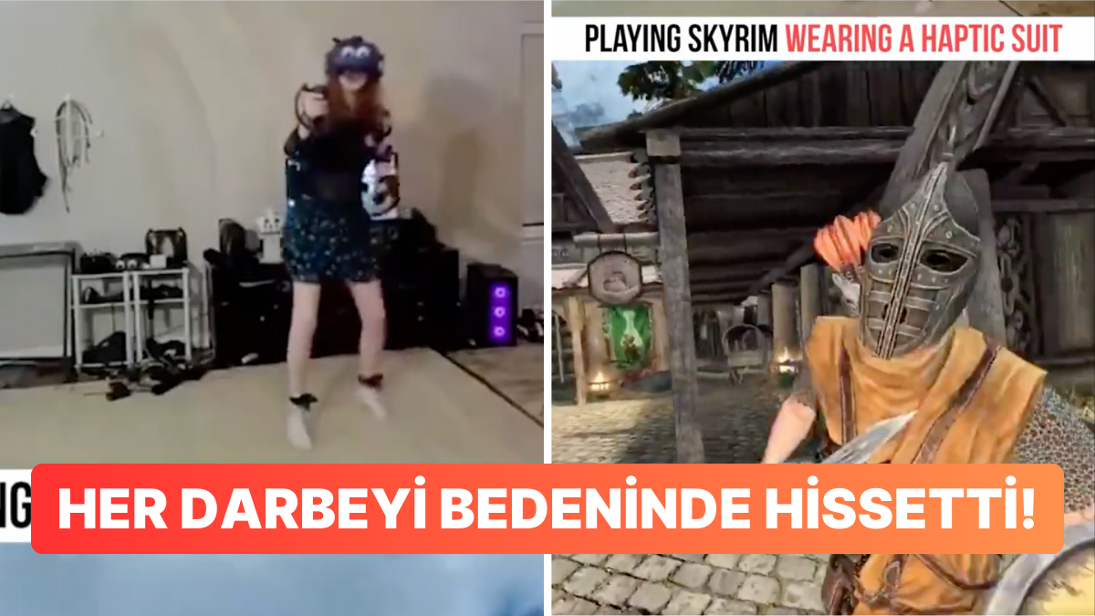 Acıyı Hissettiren Özel Kıyafetle Skyrim Oynayan Oyuncunun Oyuna Boyut Atlatan Gergin ve Komik ...