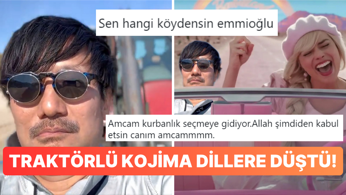 Hideo Kojima'nın Traktör Kepçesindeki Emmi Pozu Tüm Dünyadaki ...