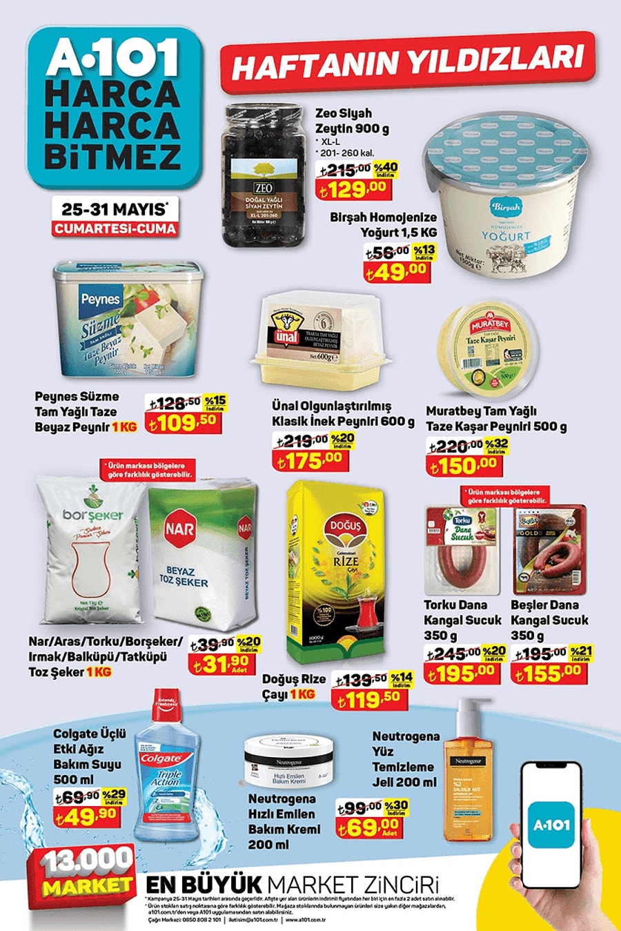 25 - 31 Mayıs 2024 A101 Haftanın Yıldızları Kataloğu - Onedio