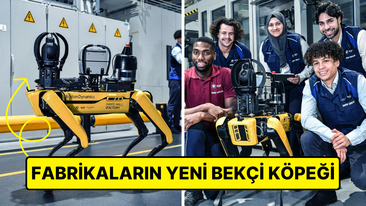 Robot Köpek SpOTTO BMW Fabrikasında İşe Başladı - Onedio