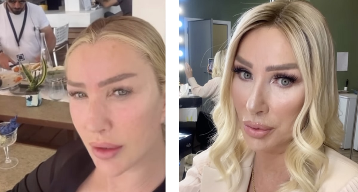 Sabahların Sultanı Seda Sayan'ın 'Doğallığını' Gösterirken Arkadaki ...