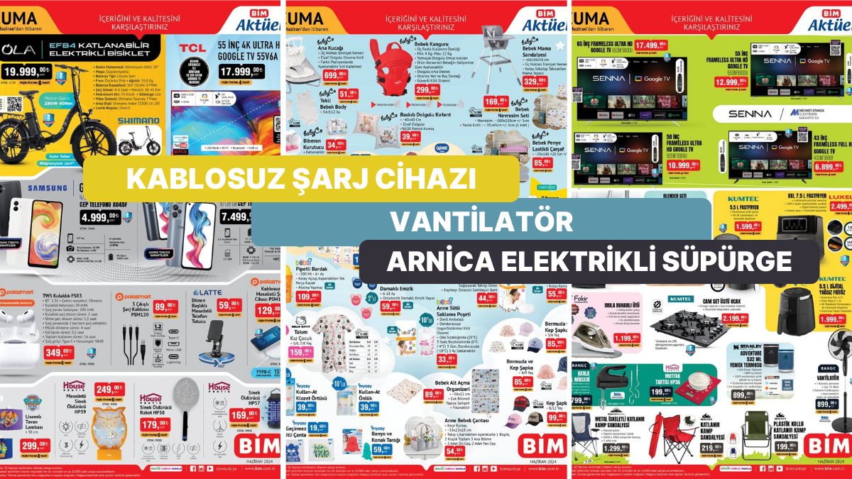 BİM'e Katlanabilir Elektrikli Bisiklet Geliyor! 28 Haziran 2024 BİM ...