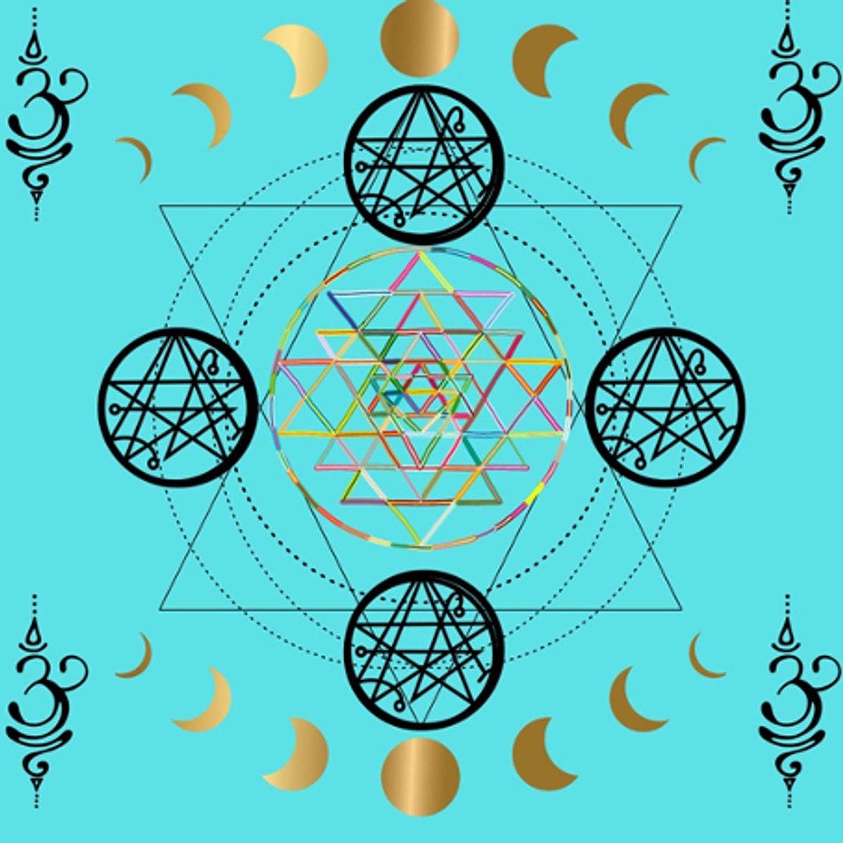 1 - 7 Temmuz 2024 Haftasının Yantrası, Sri Om Yantra ile Doğum ...