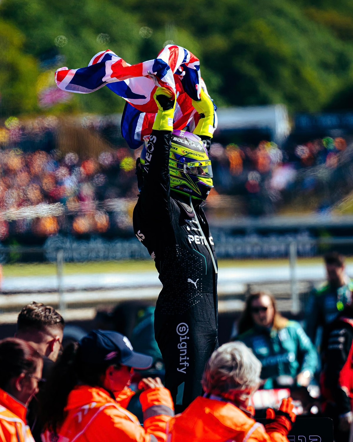 Formula 1'in Efsanevi Pilotu Lewis Hamilton 3 Yıl Aradan Sonra Britanya ...