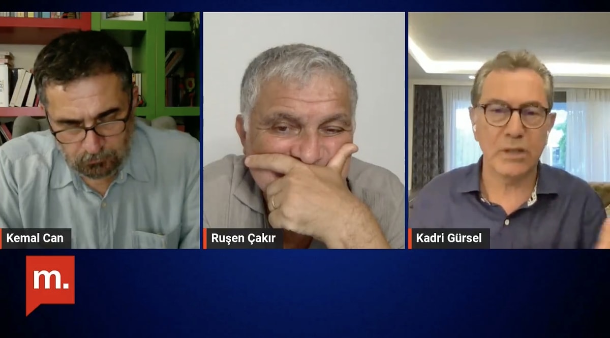 Gazeteci Kadri Gürsel'in Nagehan Alçı ve Rasim Ozan Kütahyalı ...