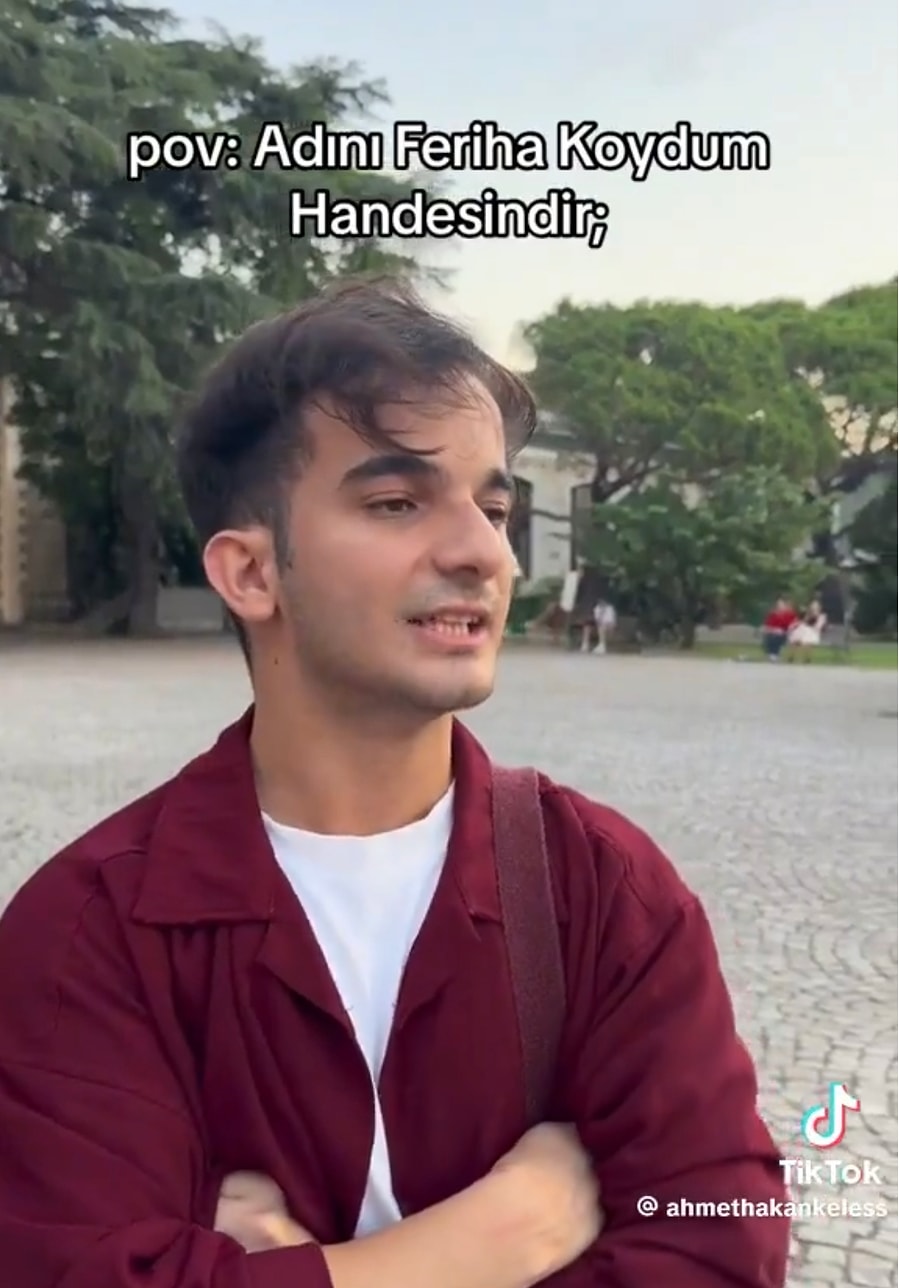 Adını Feriha Koydum Dizisinin Hande Karakterini Taklit Eden Genç ...