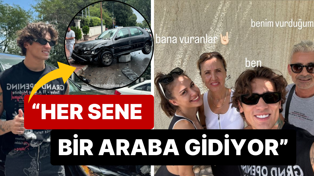 Rapçi Emirhan Çakal Kaza Yaptı: Olayı Videoya Çekmek İsteyen Kişi de ...
