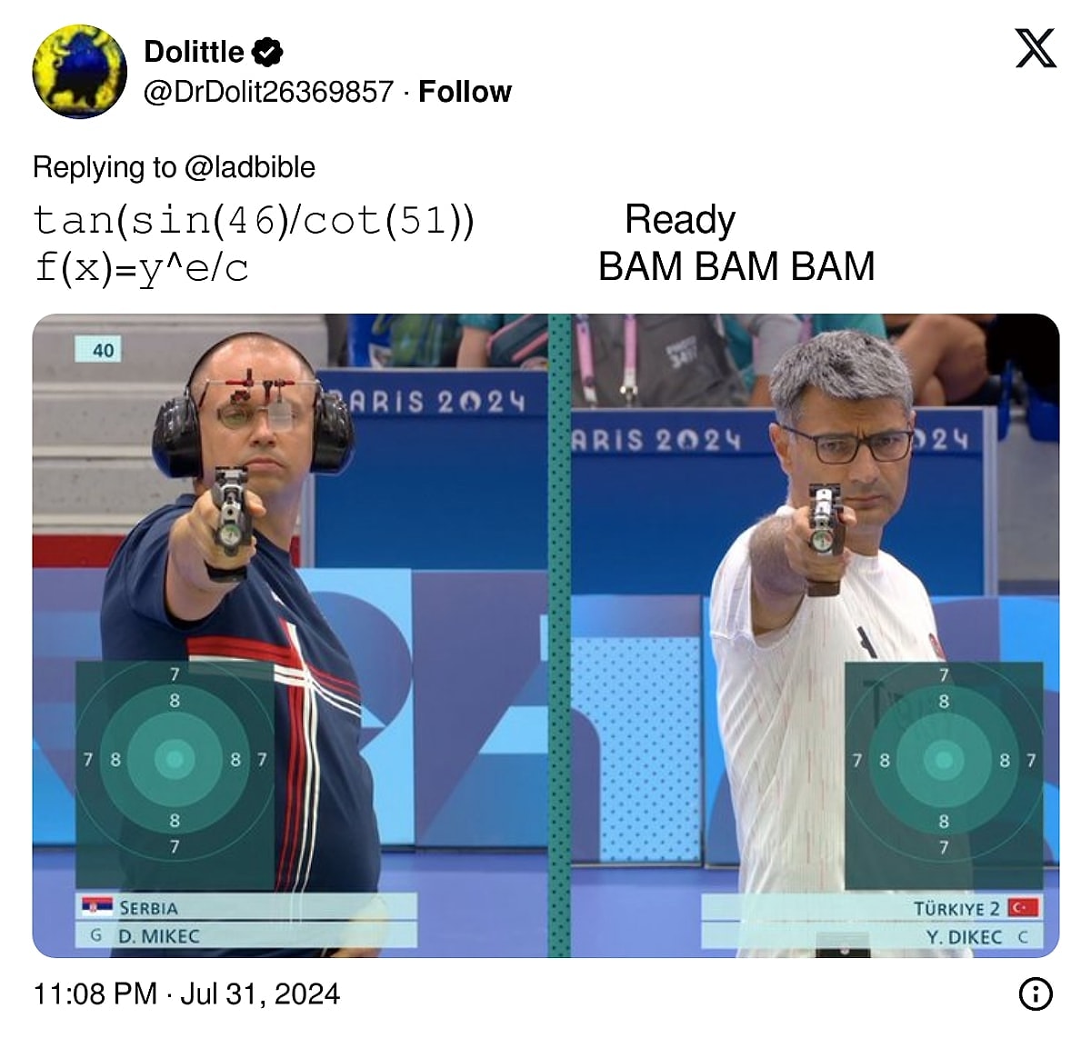 Olympic Marksman Yusuf Dikeç Wins Hearts and Steals the Spotlight at ...