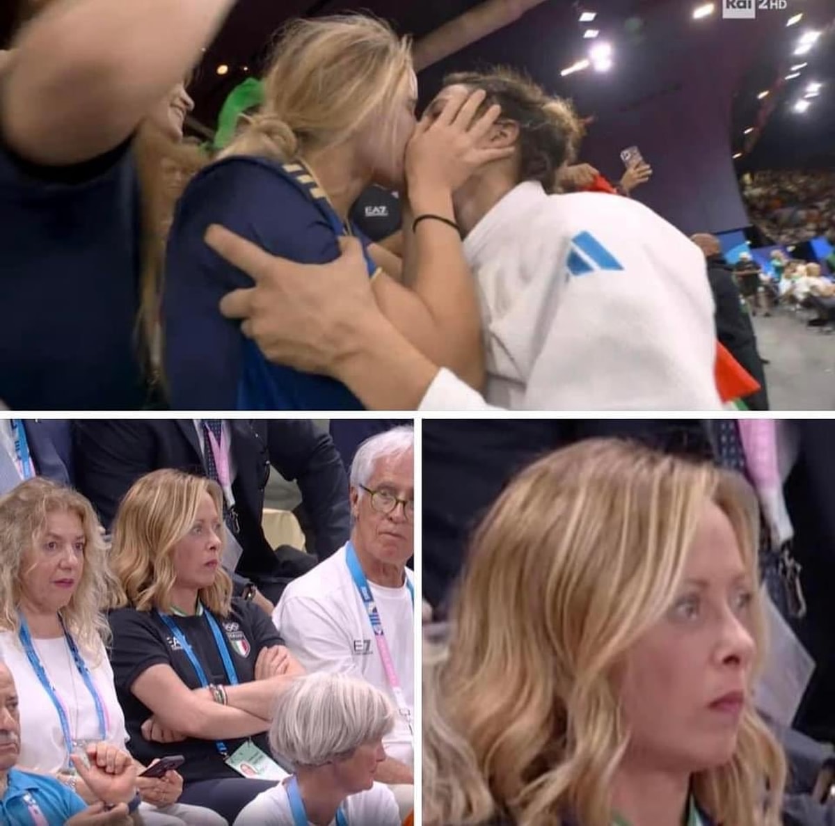 İtalya Başbakanı Giorgia Meloni de Salondaydı: Alice Bellandi Olimpiyat'ta Altın'ı Kaptı, Kız ...