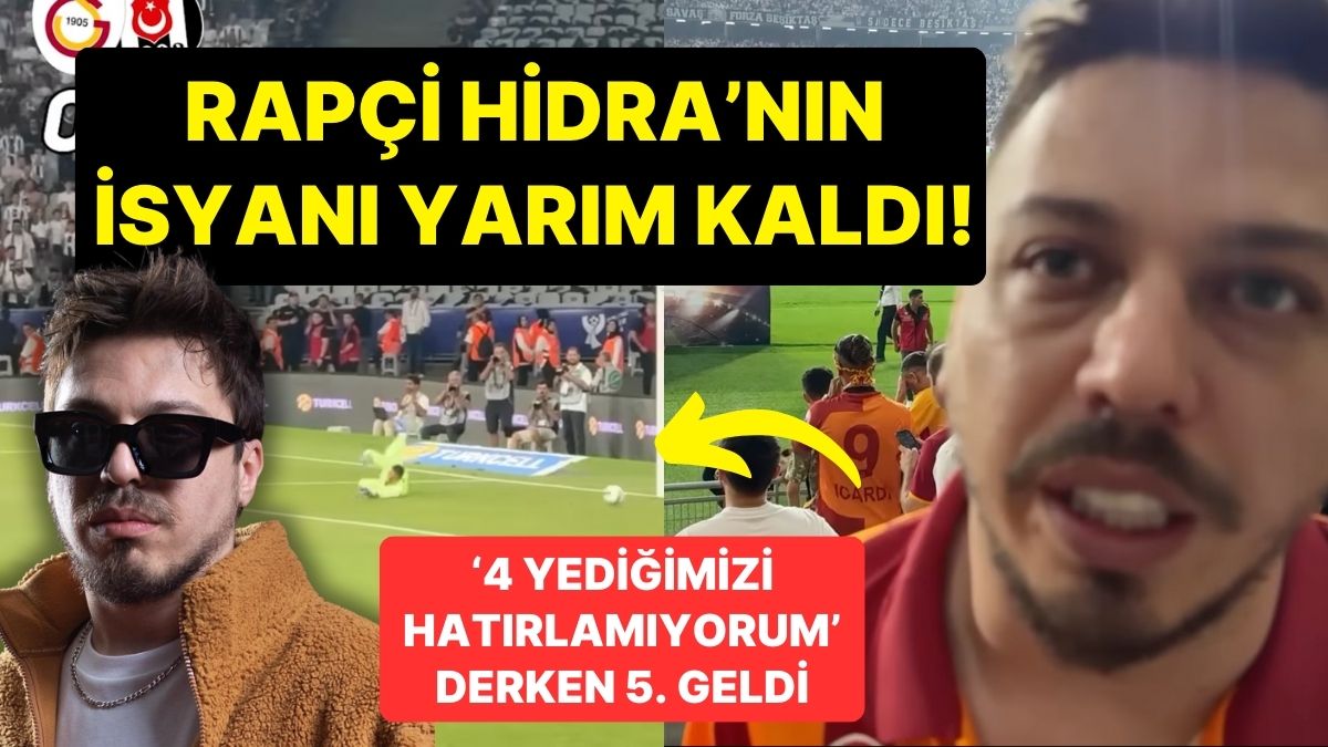 Rapçi Hidra 'Beşiktaş'tan 4 Yediğimizi Hatırlamıyorum' Dedi, O Anlarda ...