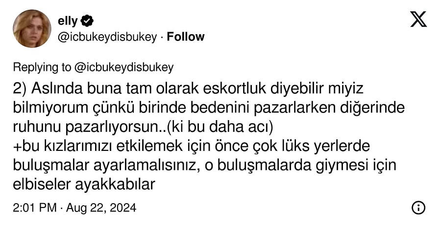 Eski Sevgilisinin Araba Aldığını Söyleyen Kadını 'Yeni Nesil Eskortluk ...