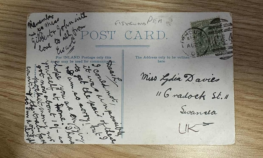 Historic Postcard Delivered 121 Years Later: A Stunning Journey from ...