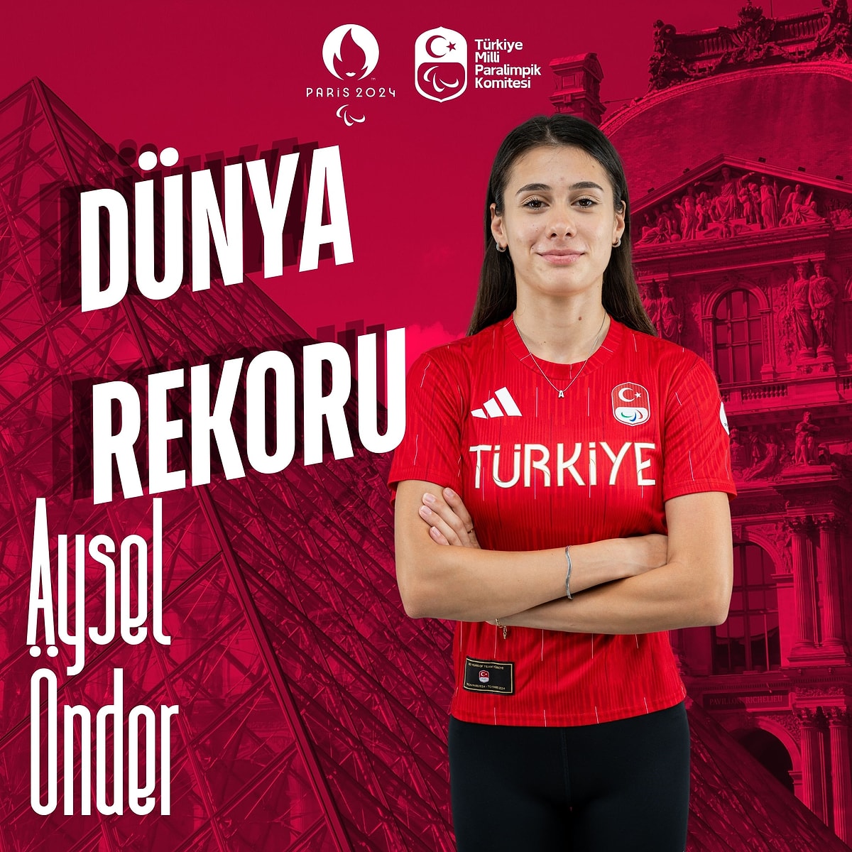 Milli Atlet Aysel Önder Paris 2024 Paralimpik Oyunları'nda Dünya Rekoru ...