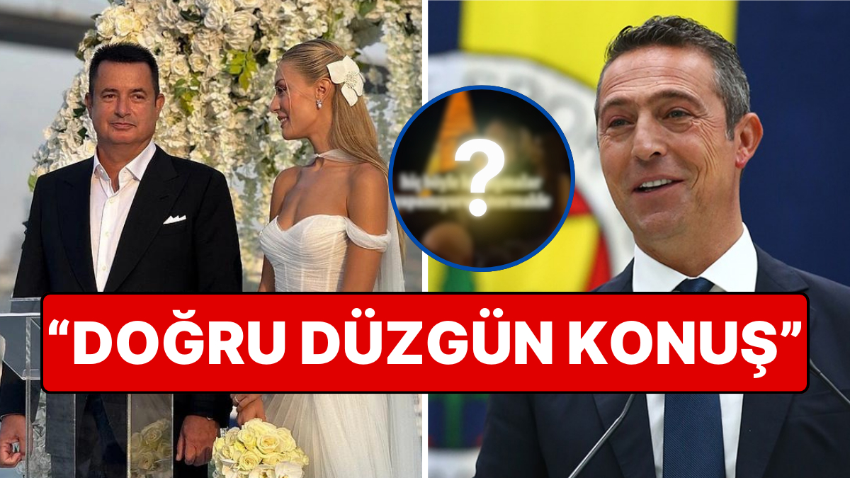 Ali Koç'tan, Acun Ilıcalı'yla Yılın Düğününe İmza Atan Yeni Gelin Çağla ...