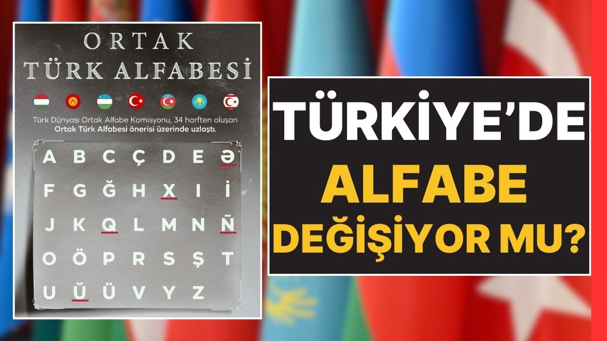 Ortak Türk Alfabesi Sonrası TDK'dan Açıklama: Türkiye'de Alfabe ...